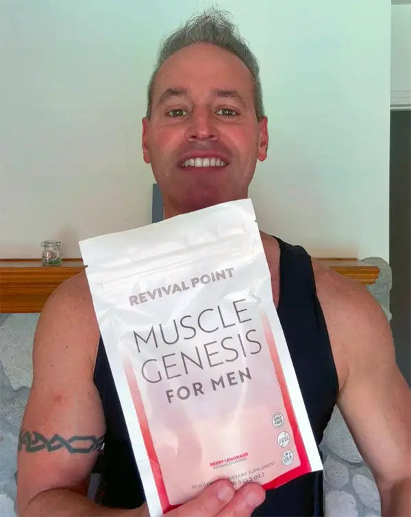 Muscle Genesis For Men HMB Supplement - Revival Point™ – Revival Point™